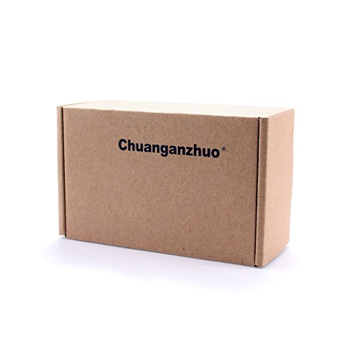 Chuanganzhuo Car Front View Camera, Universal High Definition CMOS Non-Mirror Image Waterproof Front View Camera,Without Distance Scale Line,16.5mm,Black