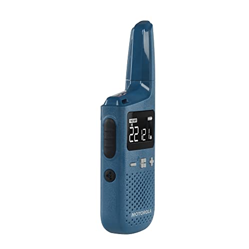 T383 Blue 25 Mile 2 Way Radio W/Charging Dock