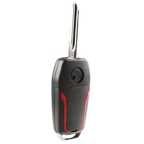Replacement for 1998-2016 Ford Lincoln Mercury Mazda 4-Button Keyless Entry Remote Flip Key CWTWB1U345 CWTWB1U212 CWTWB1U331