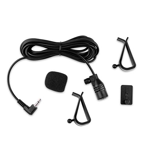 weishan Pionee Microphone for Car Radio, 2.5mm Car Extenal Mic Replacement for Pioneer Vehicle Bluetooth Enabled Stereo Radio GPS DVD Head Unit