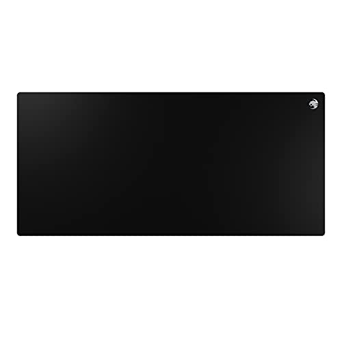 ROCCAT Sense Core XXL PC Gaming Mousepad, Non-Slip Rubber Back, Balanced Micro-Weave Cloth Surface, Durable Computer Desk Mat, Rectangle, XXL, Black