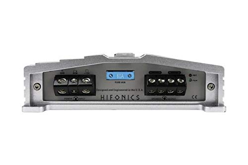 Hifonics ZG-1200.1D 1200 Watts Zeus Gamma Mono Subwoofer Car Audio Amplifier with Gravity Magnet Phone Holder Bundle