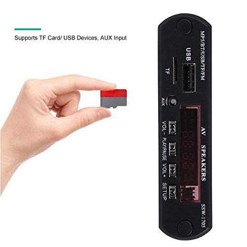 Yoidesu 1280 * 720 HD MP5 Player SSD Stereo Sound Bluetooth MP5 Player with FM/AUX Input/Remote Control for Speaker, HD TV, LCD, Set-top Box, HDMI, Projector, etc
