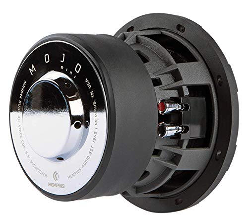 Memphis MJM844 8" 900W RMS Dual 4-Ohm MOJO Series Subwoofers