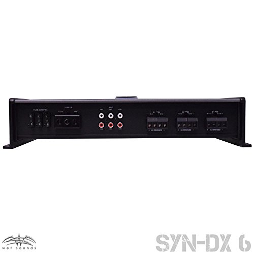 Wet Sounds SYN-DX 6 Full Range 6 Channel Amplifier (Renewed)