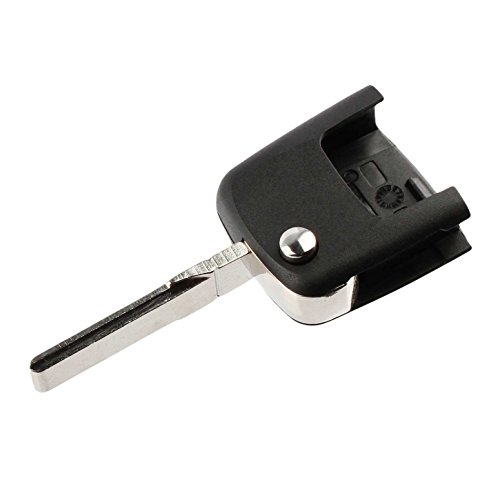 Uncut Remote Flip Key Head W/Transponder Chip fits VW Bettle/Golf/Jetta/Passat with 48 Chip
