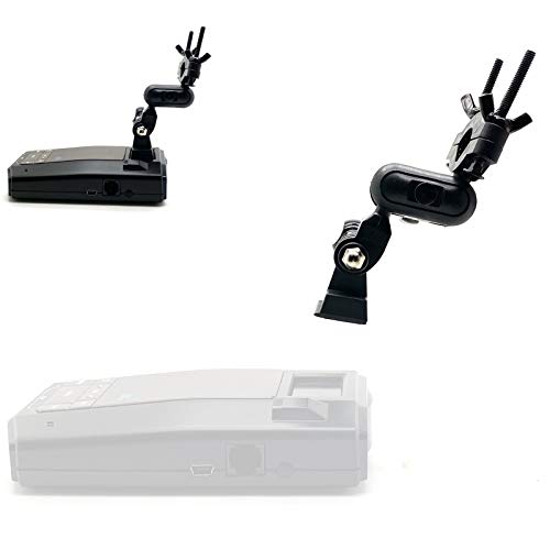 Best Rearview Mirror Stem Radar Detector Mount for Escort Max360c, Max 3, IX IXc, Redline EX, Cobra DualPro 360° Beltronics GT-360 Radar Detectors w/EZ Magnet Connection