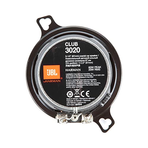 JBL CLUB3020 3.5 2-Way Coaxial Speakers Club 3020