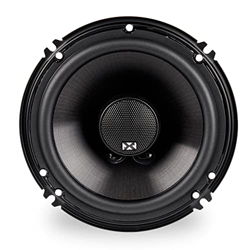 NVX VSP60 600W Peak (200W RMS) 6" V-Series 2-Way Coaxial Speakers with 25mm Silk Dome Tweeters