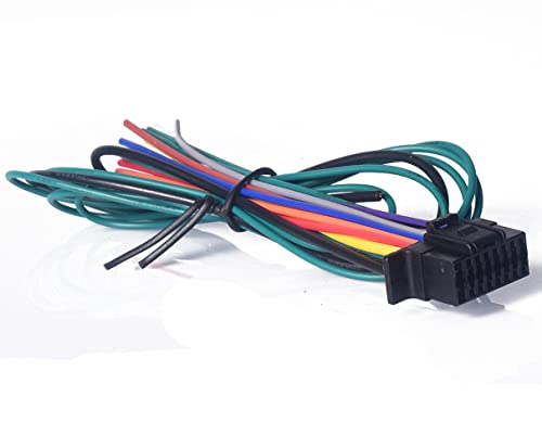 Yuacdky Radio Stereo Wiring Harness for Sony DVD Nav XAV-68BT, XAV-65BT, XAV-AX100