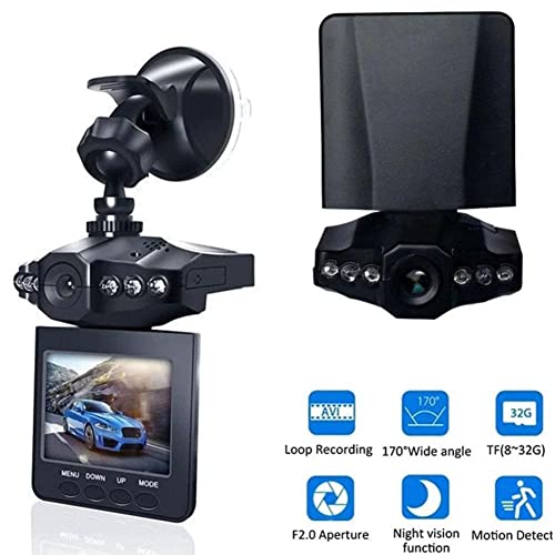 Dash Cam Front Rear,Full HD Dash Camera for Cars,Super Night Vision Dashcam,Loop Recording Monitoring Wide Angle Sports Camera