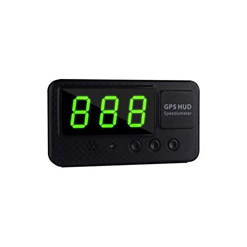 Digital Universal Car HUD GPS Speedometer with Fatigue Driving and Over Speed Alarm, Plug and Play,USB Charge,for Cars, Trucks, Motorcycle and Bicycle