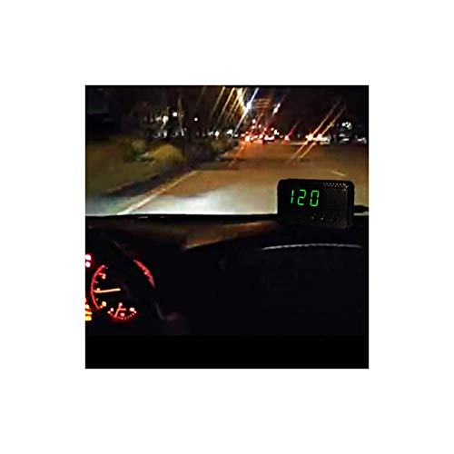 Digital Universal Car HUD GPS Speedometer with Fatigue Driving and Over Speed Alarm, Plug and Play,USB Charge,for Cars, Trucks, Motorcycle and Bicycle