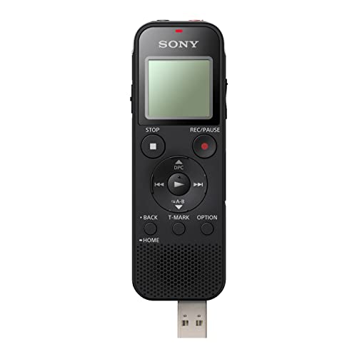 Sony ICD-PX470 Stereo Digital Voice Recorder with Built-in USB Voice Recorder and 16GB Class 10 Micro SDHC Card Bundle (2 Items)