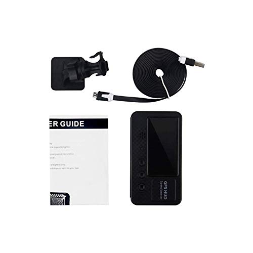 Digital Universal Car HUD GPS Speedometer with Fatigue Driving and Over Speed Alarm, Plug and Play,USB Charge,for Cars, Trucks, Motorcycle and Bicycle