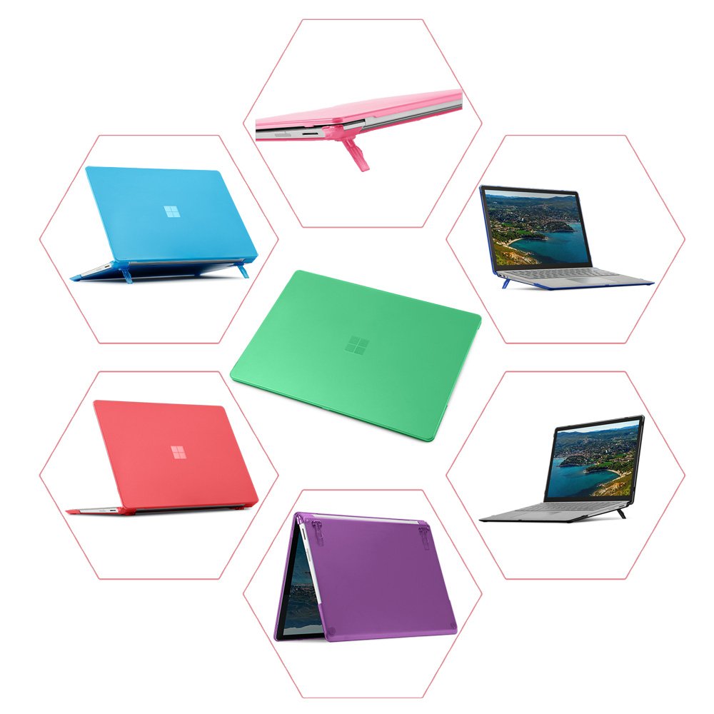 mCover Hard Case Only Compatible for 13.5" Microsoft Surface Laptop (5/4 / 3/2 / 1) with Alcantara Keyboard - Purple