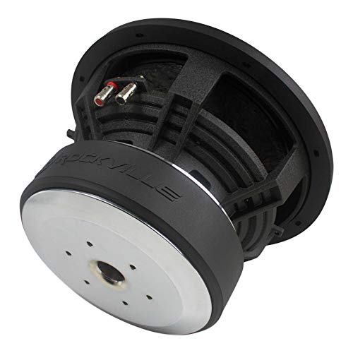 Rockville Punisher 12D1 12" 5600w Peak Car Audio Competition Subwoofer Dual 1-Ohm Sub 1400w RMS CEA Rated