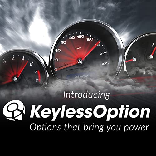 KeylessOption Keyless Entry Remote Control Car Key Fob Replacement for 15913421