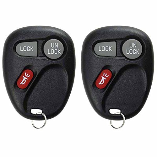 KeylessOption 2 Replacement 3 Button Keyless Entry Remote Control Key Fob for 15042968