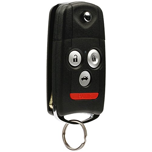 Car Flip Key Fob Keyless Entry Remote fits 2009-2014 Acura TL TSX / 2010-2013 Acura ZDX (MLBHLIK-1T, 2500A-HLIK1T)