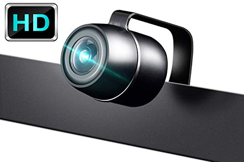 HD 720P eRapta ERT02 Backup Camera Front Rear View License Plate Reverse Universal for Pickup Truck Car SUV 149° Perfect Angle Night Vision Mirror Function Waterproof