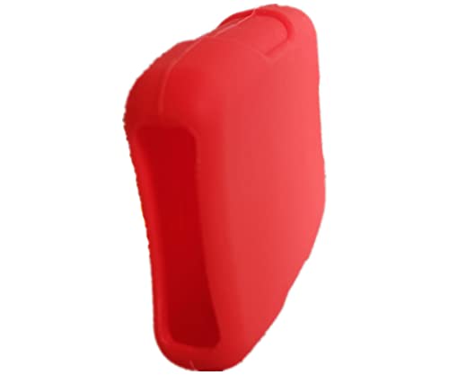 Smart Key Fob Cover Remote Case Keyless Protector Jacket for Chevrolet Silverado Colorado M3N32337100 13577770 13577771 GMC Sierra Yukon Cadillac (Red)