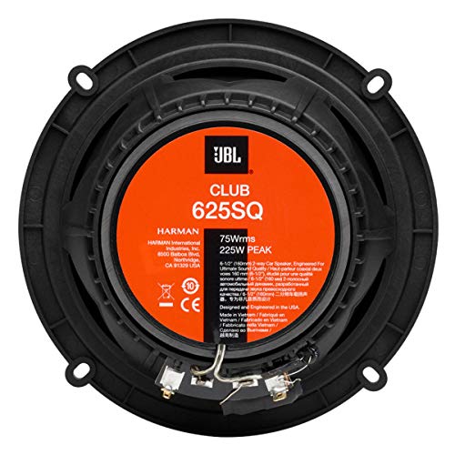 JBL Club 625SQ - 6.5", Two-way Premium Performance car audio speaker