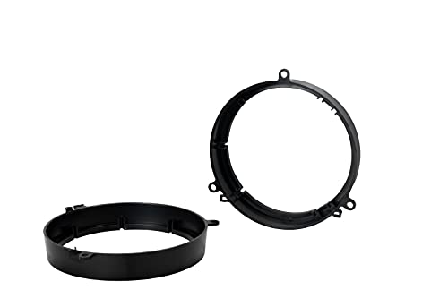 Scosche Compatible with Select 2001 to 2002 Honda Civic & 2003 to 2007 Honda Accord 5.25" - 6.5" Speaker Adapters (1 Pair) SAH6
