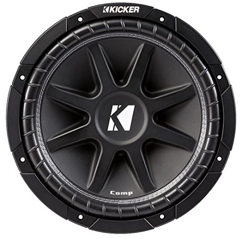 Kicker Bundle Compatible with Universal Vehicle 43C124 Dual 12" Loaded Sub Box Enclosure