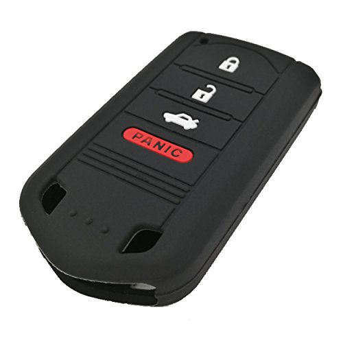 Coolbestda 2Pcs Key Fob Cover Case Protector Remote Control Skin for Acura MDX TL TLX ZDX RDX TSX RL ZD IL M3N5WY8145 (Not fit Engine Hold FOB)