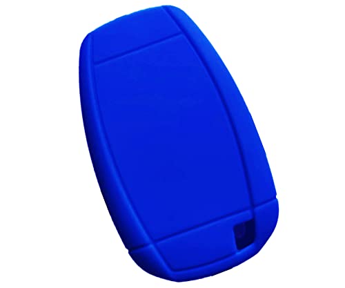 Smart Key Fob Case Protector with Key Chain for 2017-2021 Lincoln MKC, MKZ, MKX, Continental, 2018-2021 Lincoln Navigator, 2020-2021 Lincoln Nautilus (Note: Only for Push Button Start)