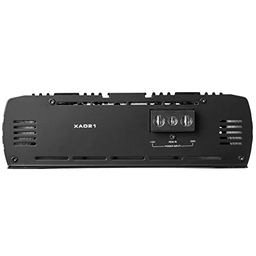 NVX XAD21 2000W RMS 1-OHM Stable Full Bridge Class D High Power Competition Full Range Bridgeable 2-Channel Car Audio MOSFET Amplifier