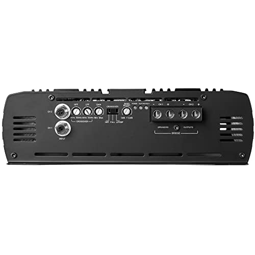 NVX XAD21 2000W RMS 1-OHM Stable Full Bridge Class D High Power Competition Full Range Bridgeable 2-Channel Car Audio MOSFET Amplifier