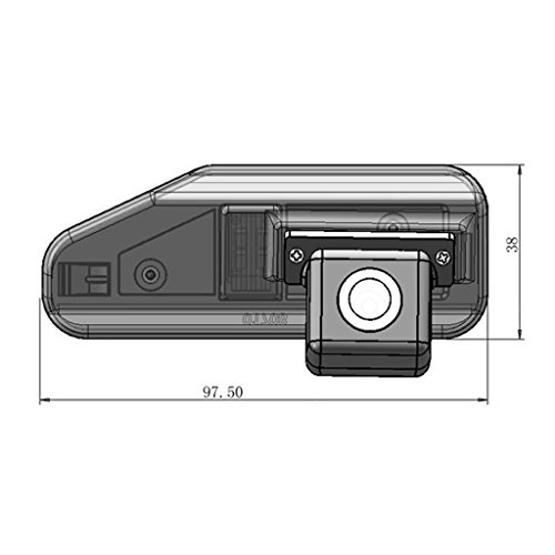 N/H for Lexus IS250 IS300 is 250 300 2006~2013 Car Rear View Camera Back Up Reverse Parking Camera/Plug Directly/HD Camera FY-C2097-2