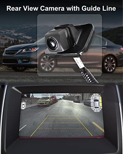 Backup Camera Rear View Camera, Park Assist Camera Compatible with Honda Accord 2.4L 3.5L 2014-2017, Reverse Cameras Replaces Number 39530-T2A-A21 39530-T2A-A31 39530-T2A-U110-M2 39530-T2A-U21
