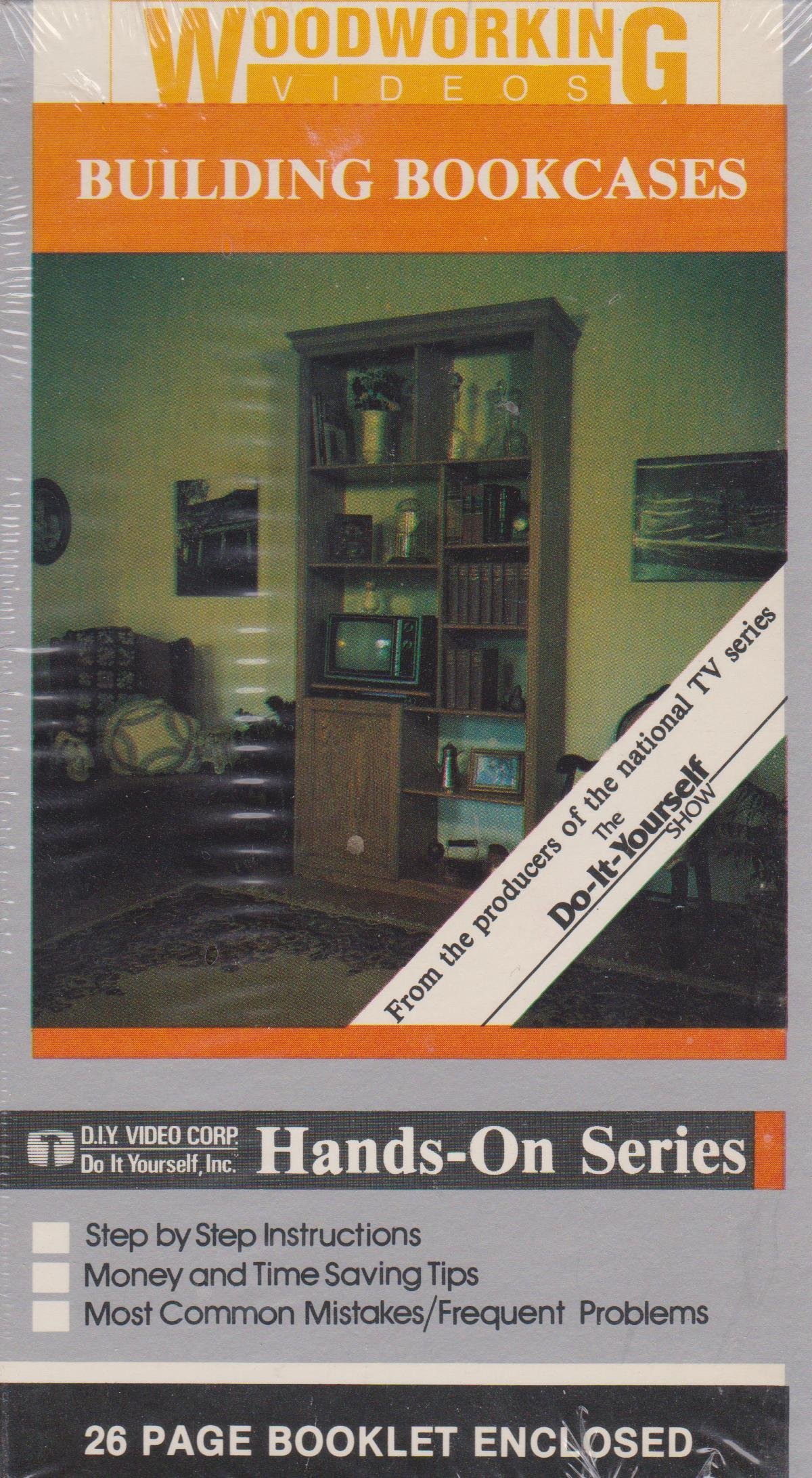 Woodworking Videos: Building Bookcases [VHS]