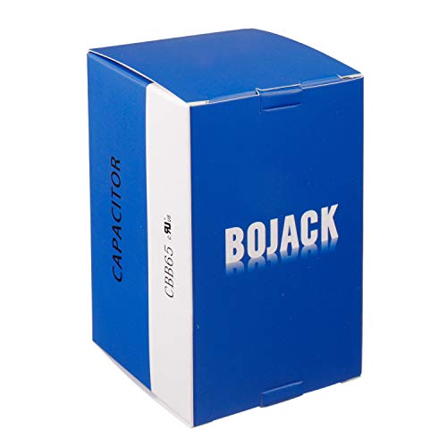 BOJACK 25 uf 370V 450V AC CBB65 Motor and Fan Starting Round Capacitor 25 MFD 10000AFC