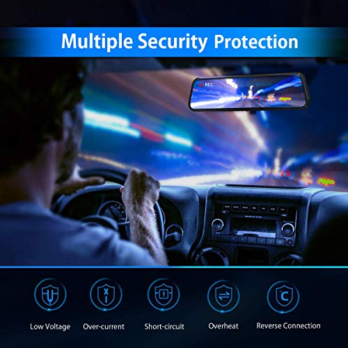 Dash Cam Hardwire Kit, Mini USB Dashcam Hardwiring Kit Converts 12V-24V to 5V/2.5A w/ Fuse Kit and Installation Tool, Low Voltage Protection (11.5ft)