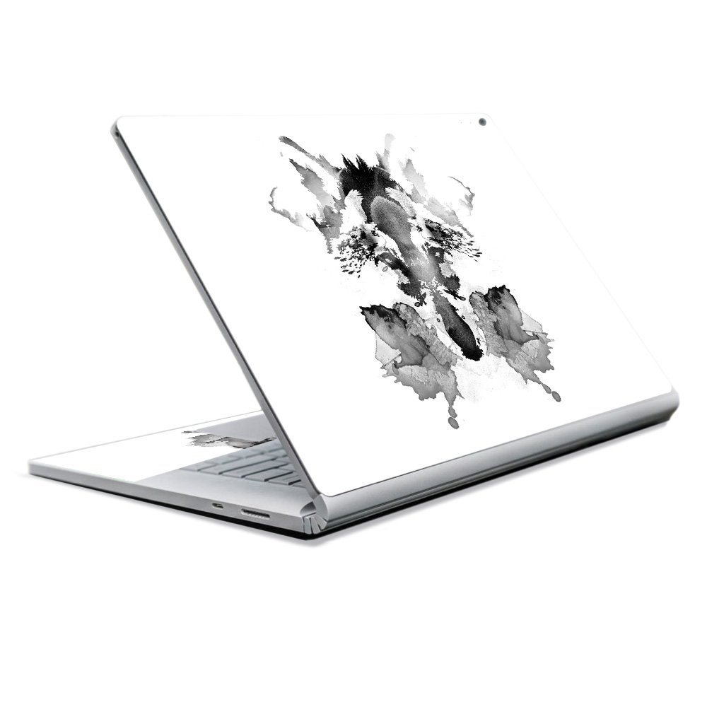 MightySkins Skin Compatible with Microsoft Surface Book 2 13" (2017) - Rorschach | Protective, Durable, and Unique Vinyl Decal wrap Cover | Easy to Apply, Remove, and Change Styles | Made in The USA
