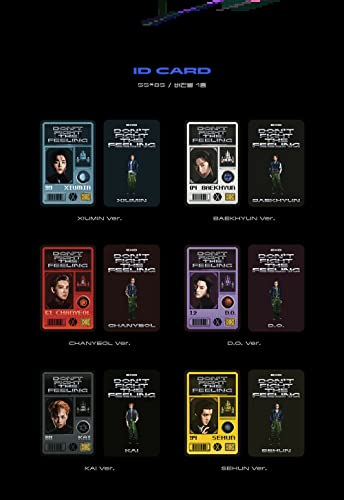 EXO - DON'T FIGHT THE FEELING [ Expansion ver. ] SPECIAL ALBUM CD PHOTOBOOK PHOTOCARD SEALED (CHANYEOL ver.)