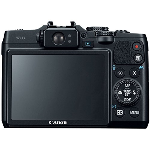 Canon PowerShot G16 12.1 MP CMOS Digital Camera with 5x Optical Zoom and 1080p Full-HD Video Wi-Fi Enabled(Renewed)