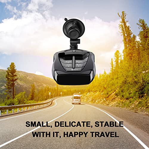 Radar Detector Mount,Car radar mounting bracket suction cup holder,Windshield & Dashboard Radar Detector Suction Mount, For Cobra Escort Valentine One Beltronics Radar Detector,Easy To Install