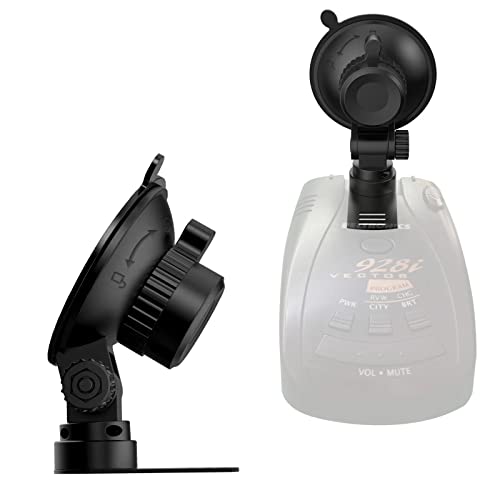 Radar Detector Mount,Car radar mounting bracket suction cup holder,Windshield & Dashboard Radar Detector Suction Mount, For Cobra Escort Valentine One Beltronics Radar Detector,Easy To Install
