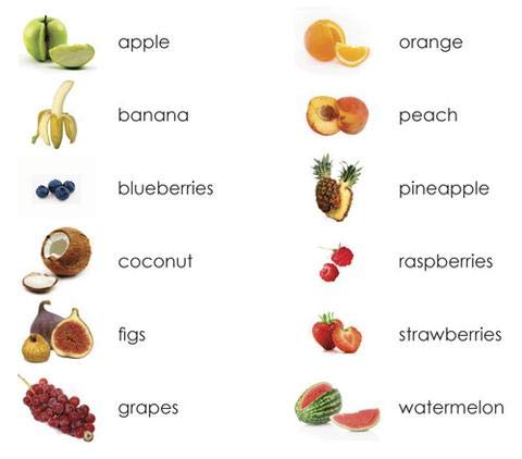Fruit: Matching Cards