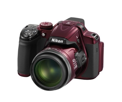 Nikon COOLPIX P520 18.1 MP CMOS Digital Camera with 42x Zoom Lens and Full HD 1080p Video (Red) (OLD MODEL)