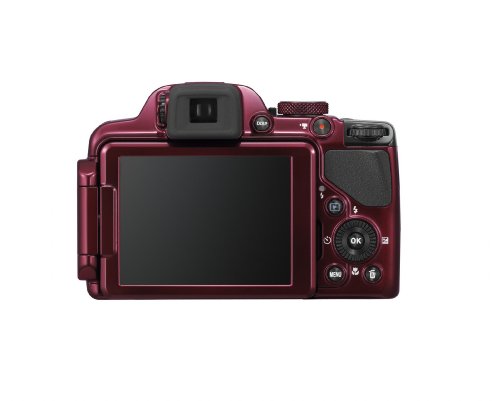 Nikon COOLPIX P520 18.1 MP CMOS Digital Camera with 42x Zoom Lens and Full HD 1080p Video (Red) (OLD MODEL)