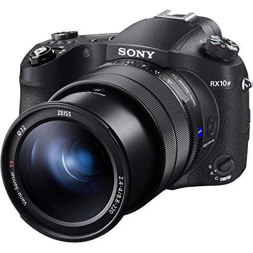 Sony Cyber-Shot DSC-RX10 IV 4K Wi-Fi Digital Camera with 128GB Card + Battery & Charger + Backpack + 3 UV/CPL/ND8 Filters + Tripod + Flash + Kit