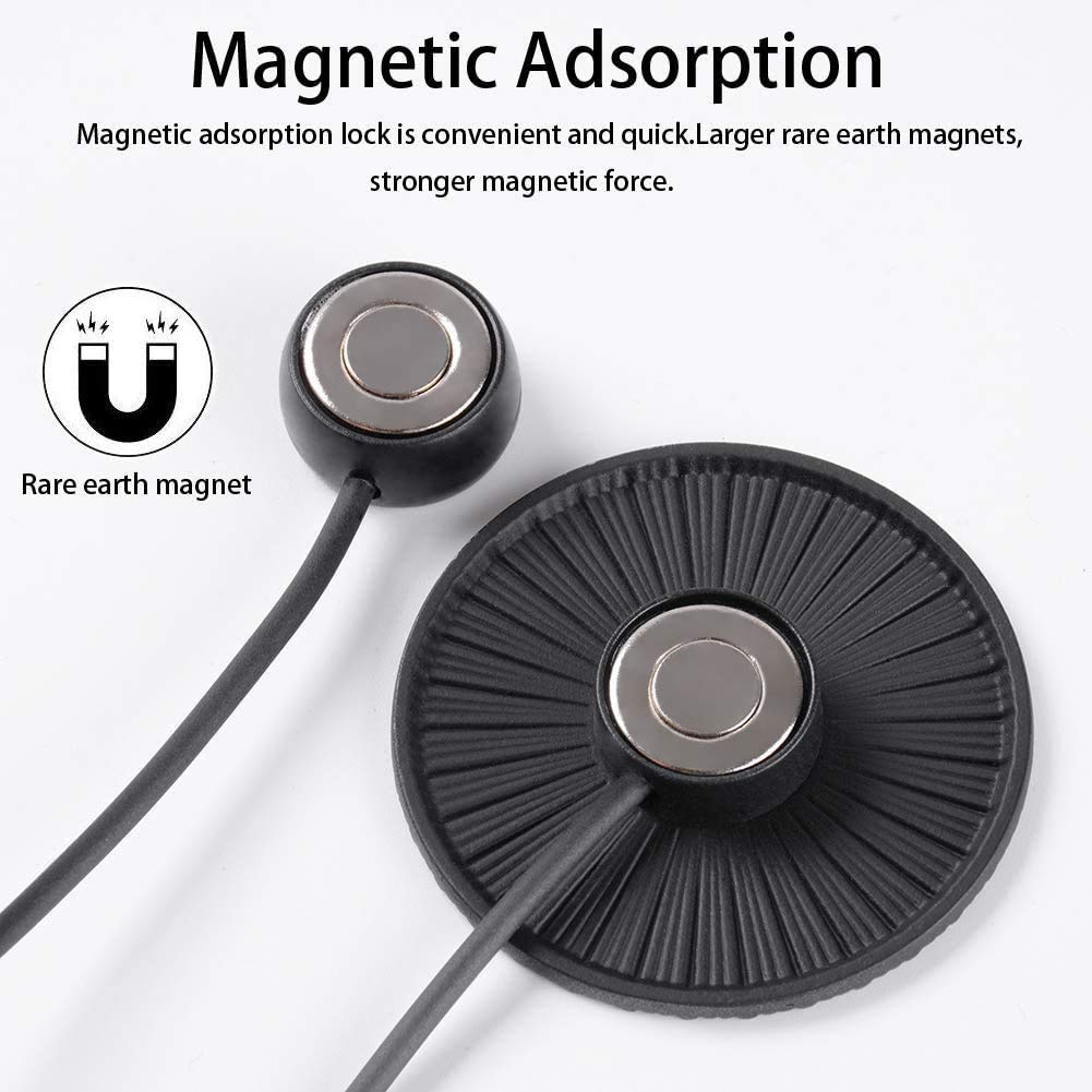Magnetic Curtain Tiebacks Clips Decorative Rope Holdbacks, 2 Pack Sector Tie Backs Weave Holder for Window Draperies Hold Curtains Drape Ties Backs Holdback, Bedroom Home Décor (2, Rose Gold)