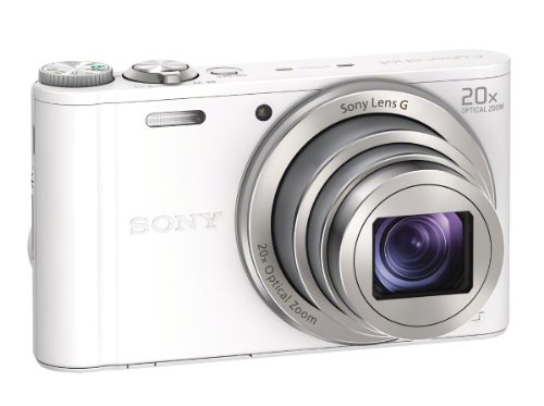 Sony DSC-WX300/W 18 MP Digital Camera with 20x Optical Image Stabilized Zoom and 3-Inch LCD (White)