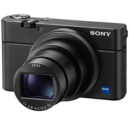 Sony DSC-RX100M6 RX100 VI Cyber-Shot Digital Camera 20.1 MP with 24-200mm Zoom Lens + Lexar 64GB SDHC/SDXC UHS-I Card + Dual Battery Kit + Accessory Bundle
